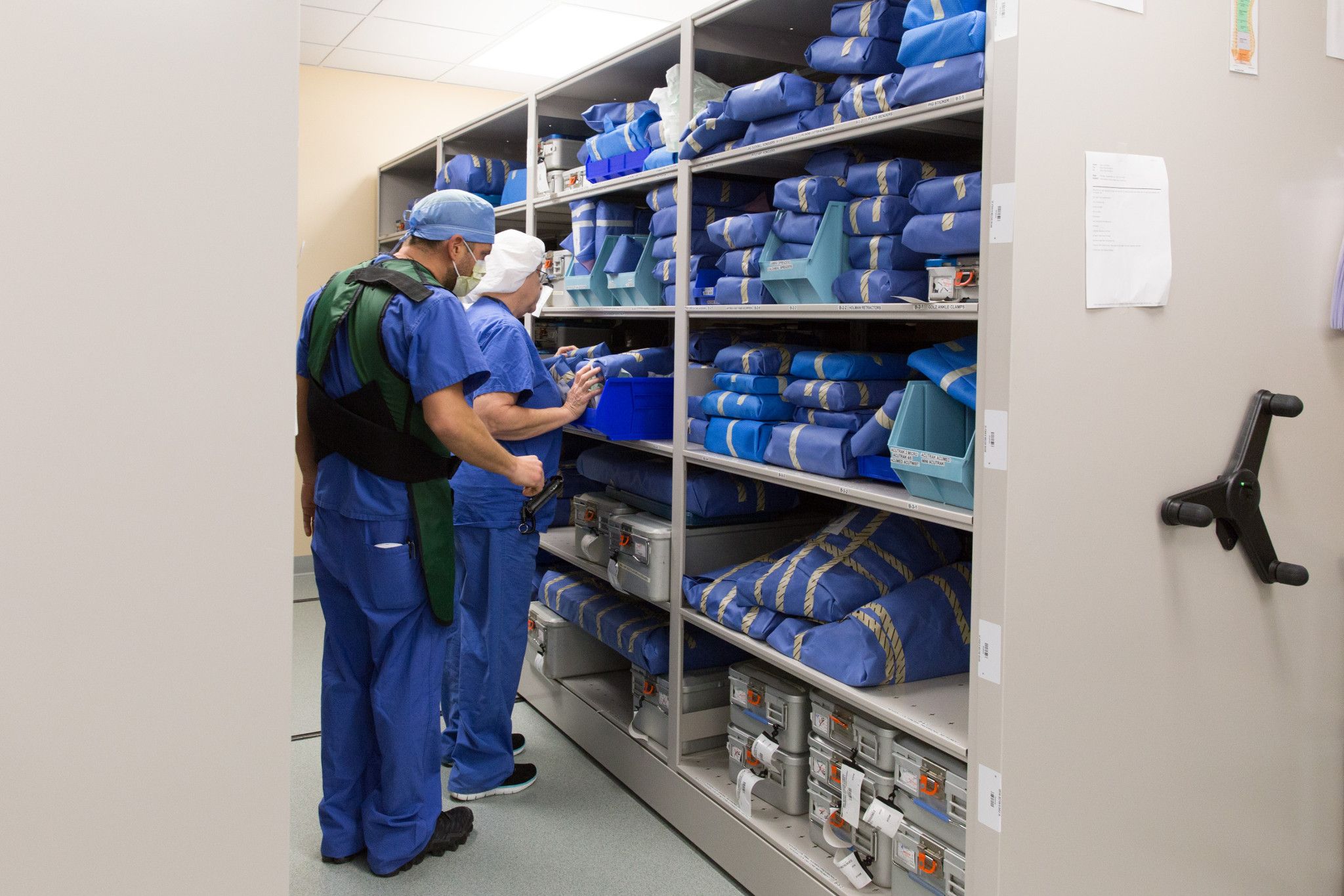 Storage Room in a Hospital: Space Saving Tips