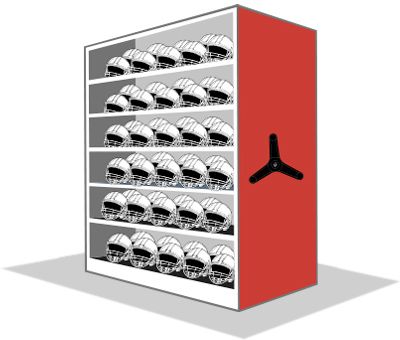 Athletic Equipment Space and Storage