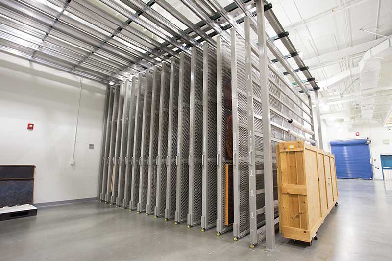 Art Racks: Modular, Wall-Mounted and Lateral Storage